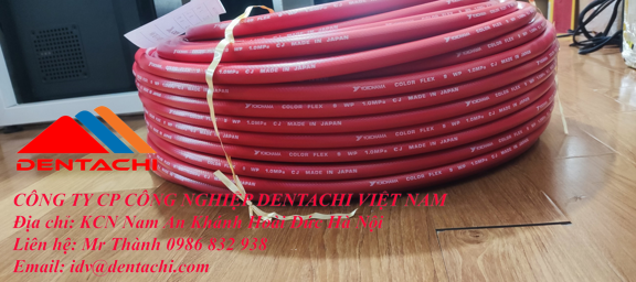 Yokohama Red Mold Cooling Hose Pipe 100 m, CFJ-L-9