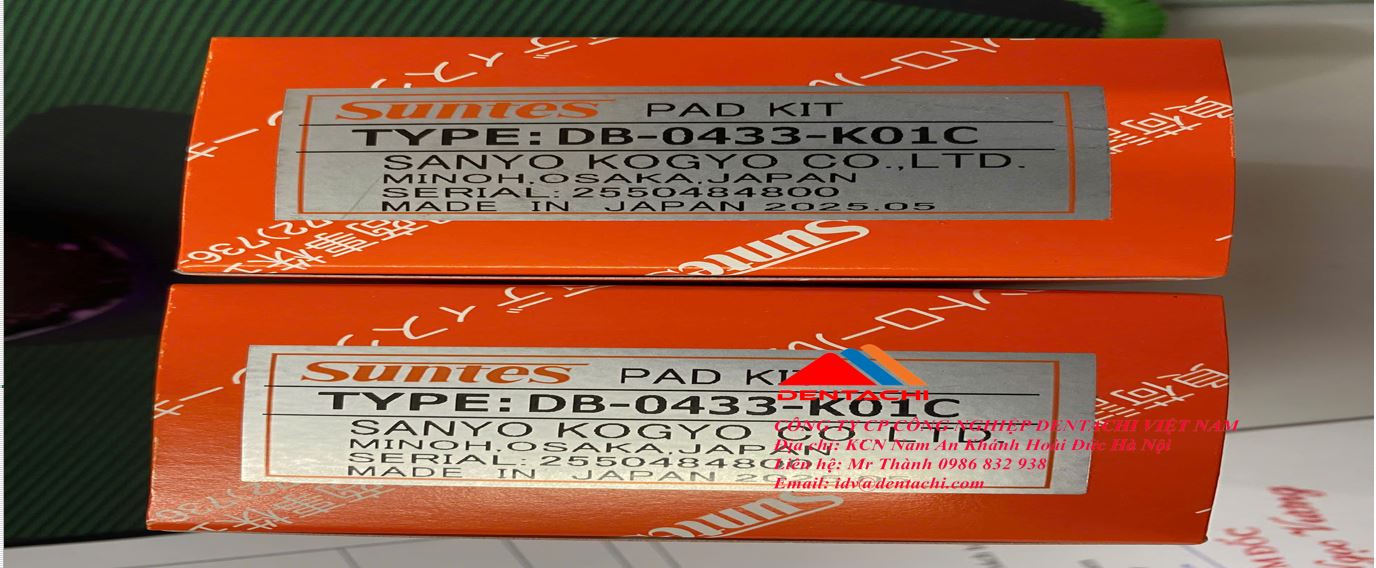 PAD KIT DB-0433-K01C SUNTES